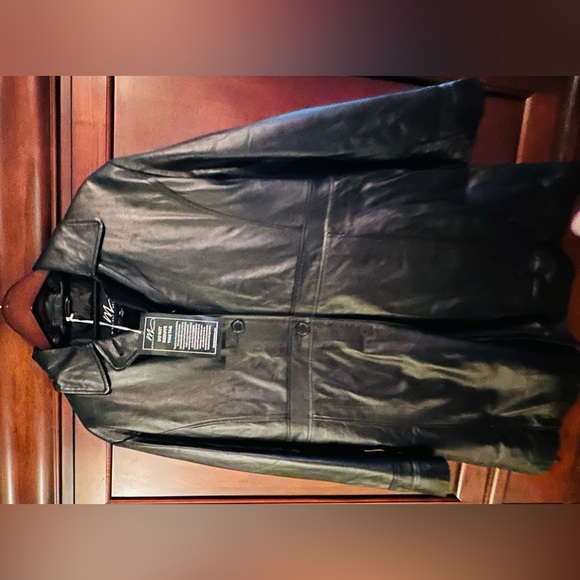 Midnight Velvet | Jackets & Coats | Midnight Velvet Leather Jacket ...